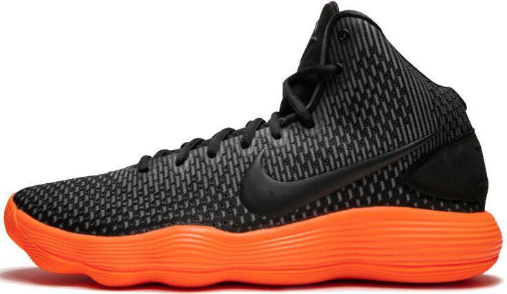 Size 10 - Nike Hyperdunk 2017 Black Total Orange for sale online | eBay