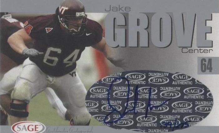 2004 Sage - Autographs Silver #A14 Jake Grove /275 (AU, RC) for sale ...