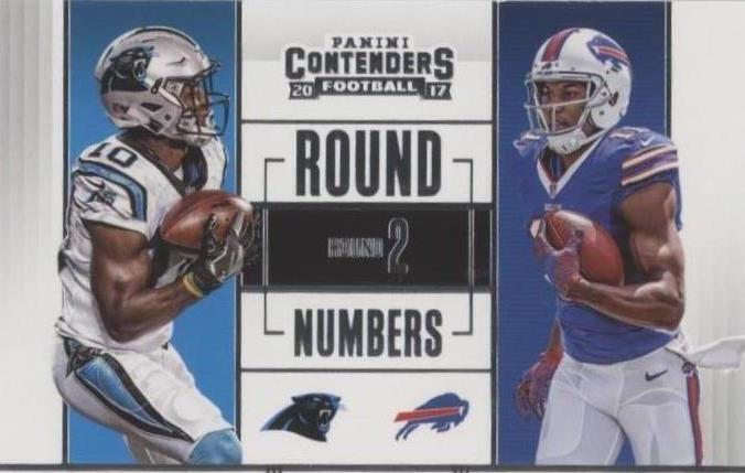 2017 Panini Contenders - Round Numbers Curtis Samuel, Zay Jones #RN-10 ...
