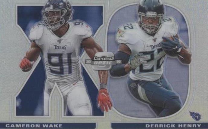 2019 Panini Contenders Optic - Xs and Os #XO-DC Derrick Henry, Cameron ...