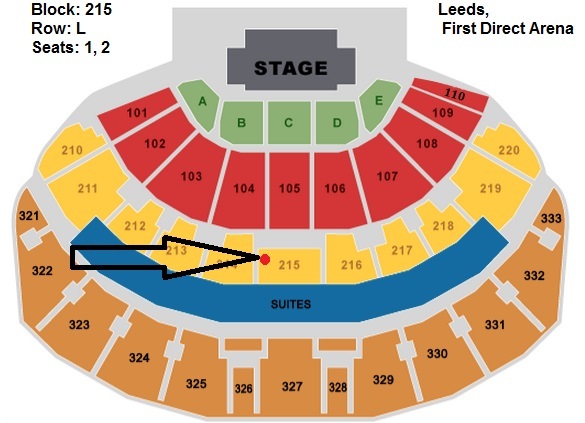 2x Macklemore & Ryan Lewis, Seated Tickets, Saturday 23rd April 2016 ...