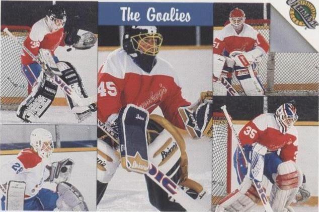 1991 Ultimate - Chris Osgood, Jamie McLennan, Marcel Cousineau #57 (RC ...