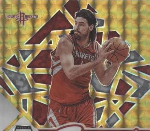 2021-22 Panini Mosaic - Scripts Luis Scola #SC-LSC Gold Prizm (AU) for ...