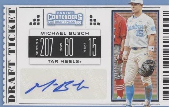 2019 Panini Contenders Draft Picks - Draft Ticket Autographs Michael ...