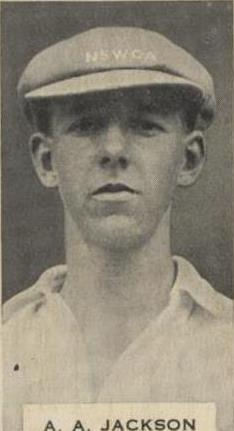 1932-33 Godfrey Phillips Test Cricketers - B. D. V. #36 Archie Jackson ...