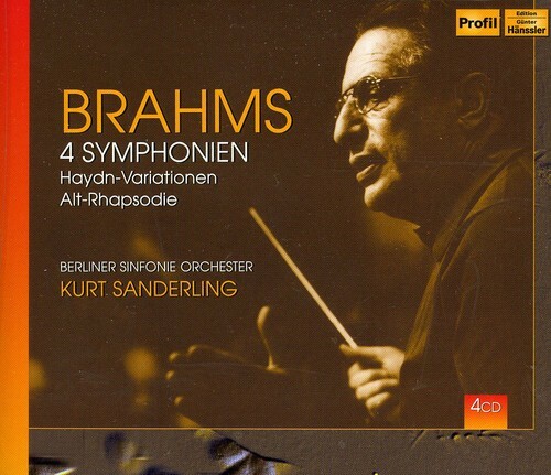 4 Symphonies by Brahms / Sanderling / Markert / Rcb / Bsyo (CD, 2011 ...