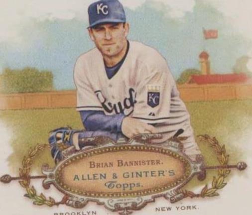 2008 Topps Allen & Ginter's - Rip Cards Brian Bannister #RC35 Ripped ...