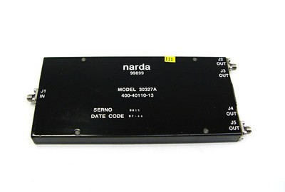 Satellite and Radar Test - Narda Model
