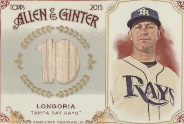 2015 Topps Allen & Ginter's - Relics B Evan Longoria #FSRB-EL (MEM) for ...