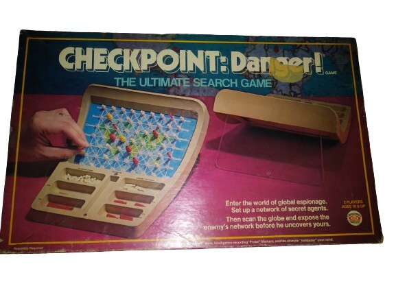 Checkpoint: Danger! (1978) Board Game – Board Game Guys