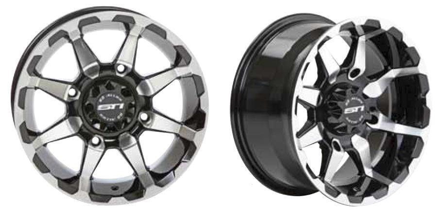 STI - 14HD6039 - HD6 Alloy Wheel, 14x9 - 5+4 Offset - 4/156 - Gloss ...