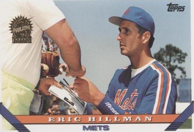 1993 Topps - Inaugural Florida Marlins #751 Eric Hillman for sale ...