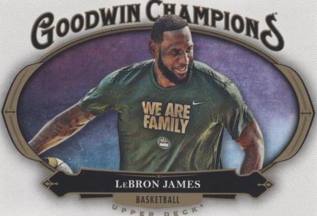 2020 Upper Deck Goodwin Champions - Horizontal #100 LeBron James for ...