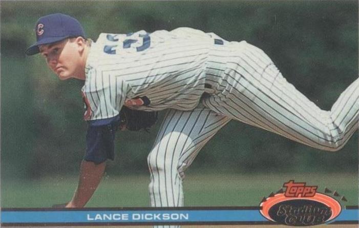 1991 Topps Stadium Club - Lance Dickson #44 (RC) for sale online | eBay