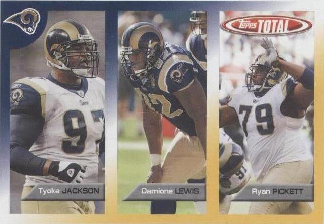 2005 Topps Total - #353 Damione Lewis, Ryan Pickett, Tyoka Jackson for ...