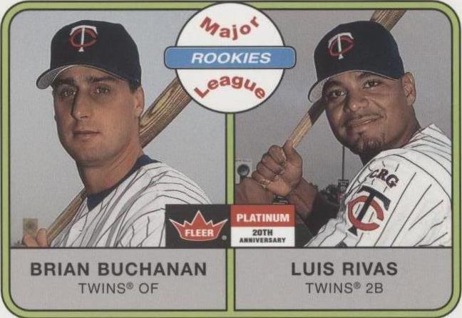 2001 Fleer Platinum - Major League Rookies Luis Rivas, Brian Buchanan ...