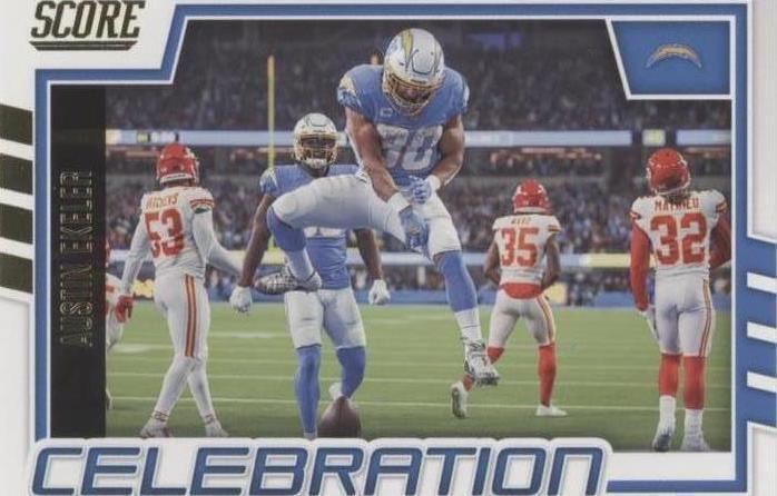 2022 Score - Celebration Austin Ekeler #C-AE Gold for sale online | eBay