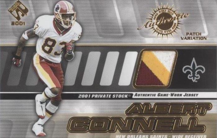 2001 Pacific Private Stock - Game-Worn Gear Patch #101 Albert Connell ...