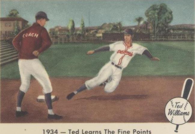 2004 Fleer National Pastime - 1959 Ted Williams Reprints #4 Ted ...