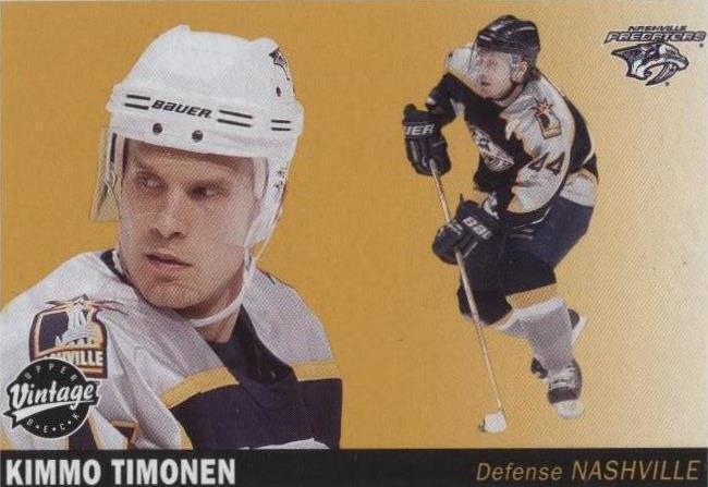 2002-03 Upper Deck Vintage - Kimmo Timonen #143 for sale online | eBay