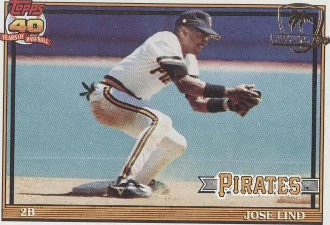 1991 Topps - Operation Desert Shield #537 Jose Lind for sale online | eBay