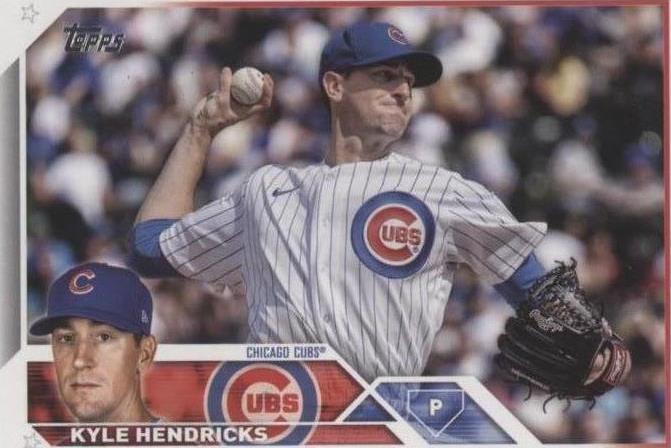 2023 Topps Series 1 - Kyle Hendricks #137 Advanced Stats Back /300 for sale online | eBay
