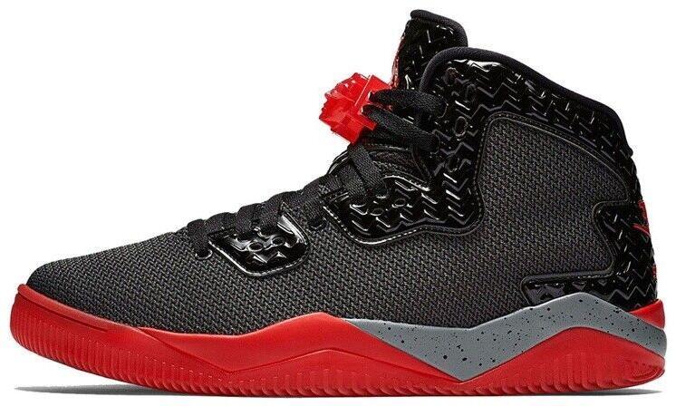 Size 10 - Jordan Air Spike Forty PE Black Fire Red for sale online | eBay