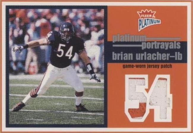 2003 Fleer Platinum - Portrayals Brian Urlacher #PPP-BU Patches /100 ...