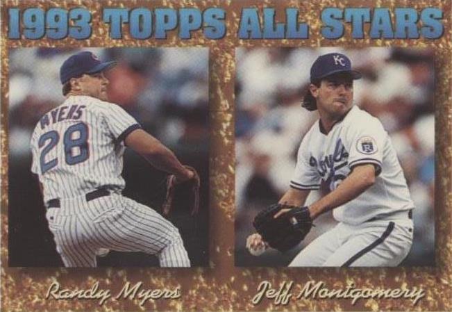 1994 Topps - 1993 Topps All Stars Spanish #394 Randy Myers, Jeff ...