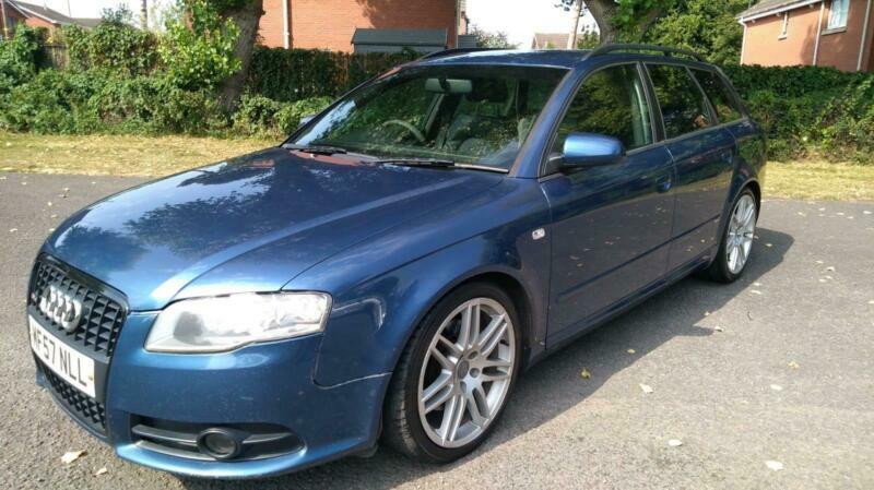 07 AUDI A4 AVANT 2.0TD 212 BHP 4X4 QUATTRO S LINE SPECIAL EDITION AVANT ...