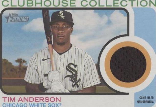 2022 Topps Heritage High Number - Clubhouse Collection Relics Tim ...