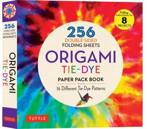 Origami Tie-Dye Patterns Paper Pack Book : 256 Double-Sided Folding ...