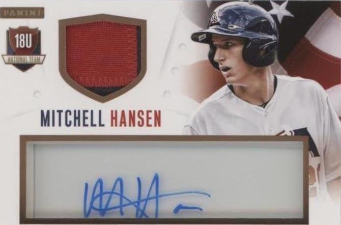 2014 Panini USA Baseball Box Set - 18U National Team Mitchell Hansen ...