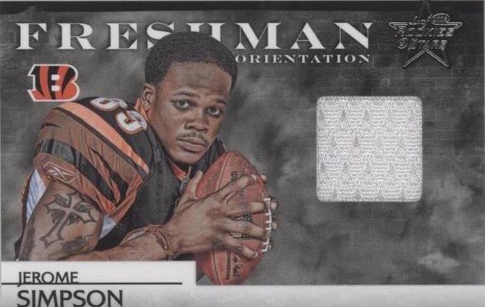 2008 Leaf Rookies & Stars - Freshman Orientation Materials Jerseys #FO ...