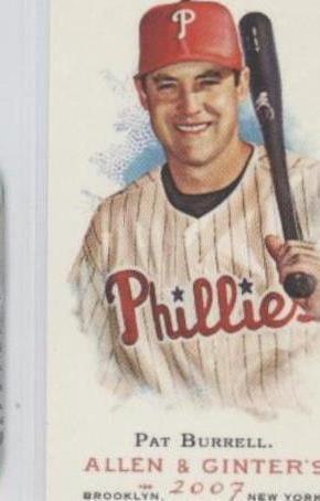 2007 Topps Allen & Ginter's - Pat Burrell #184 Mini for sale online | eBay