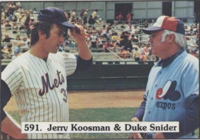 1976 SSPC - #591 Duke Snider, Jerry Koosman for sale online | eBay
