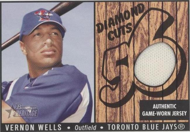 2003 Bowman Heritage - Diamond Cuts Vernon Wells #DC-VW (MEM) for sale ...