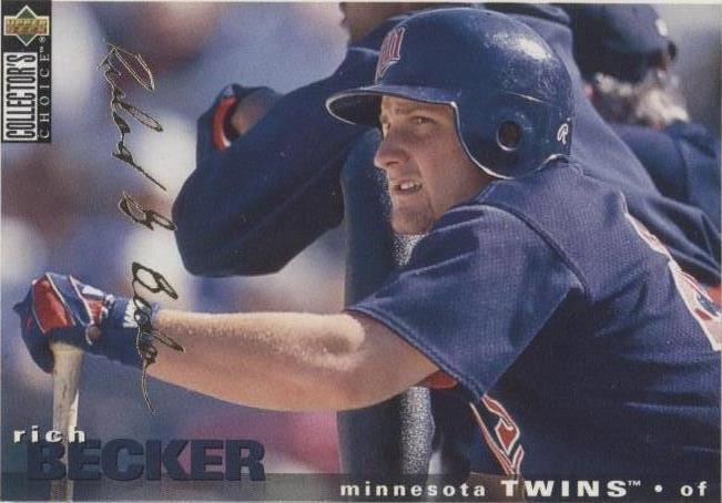 1995 Upper Deck Collector's Choice - Rich Becker #491 Gold Foil ...