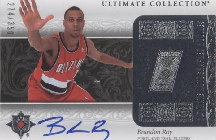 2006-07 Ultimate Collection - Ultimate Autographed Rookies Brandon Roy ...