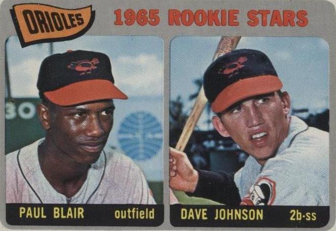 1965 Topps - 1965 Rookie Stars #473 Davey Johnson, Paul Blair (RC) for ...