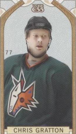 2003-04 Topps C55 - Mini Stanley Cup Back #77 Chris Gratton for sale ...