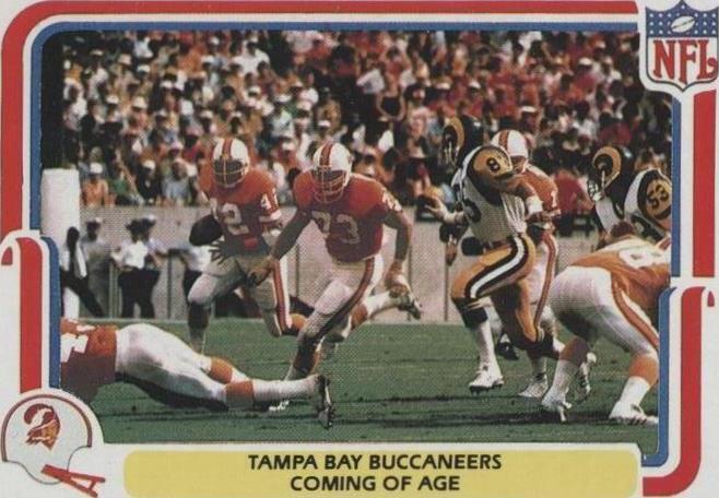 1980 Fleer NFL Team Action - Tampa Bay Buccaneers #53 for sale online ...