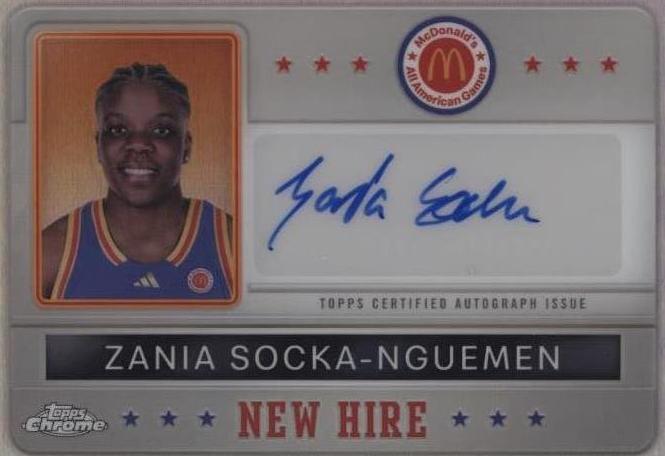 2024 Topps Chrome Mcdonald's All American - New Hire Badge Autographs ...