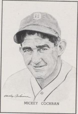 1950-56 Callahan Hall of Fame - Mickey Cochrane Name Misspelled as ...