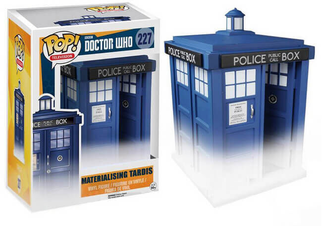 Funko Pop! Vinyl Super 6 in: Doctor Who - Materialising Tardis (6 inch ...