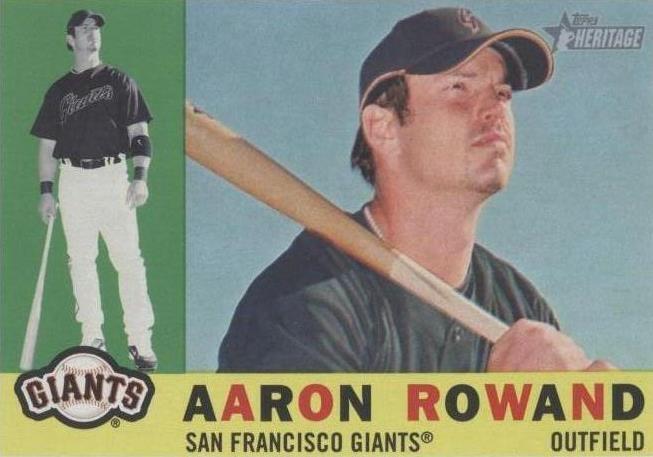 2009 Topps Heritage - Aaron Rowand #312 for sale online | eBay