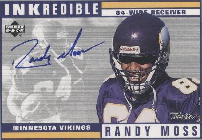1999 Upper Deck Retro - Inkredible #RM Randy Moss (AU) for sale online ...