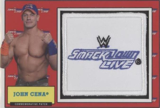 2017 Topps Heritage WWE - Commemorative Patches John Cena /299 for sale ...