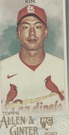 2020 Topps Allen & Ginter's - Kwang-Hyun Kim #158 Mini A&G Back (RC ...