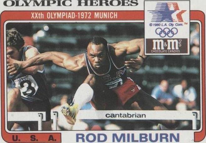 1984 M&M's Olympic Heroes - Rod Milburn #27 for sale online | eBay